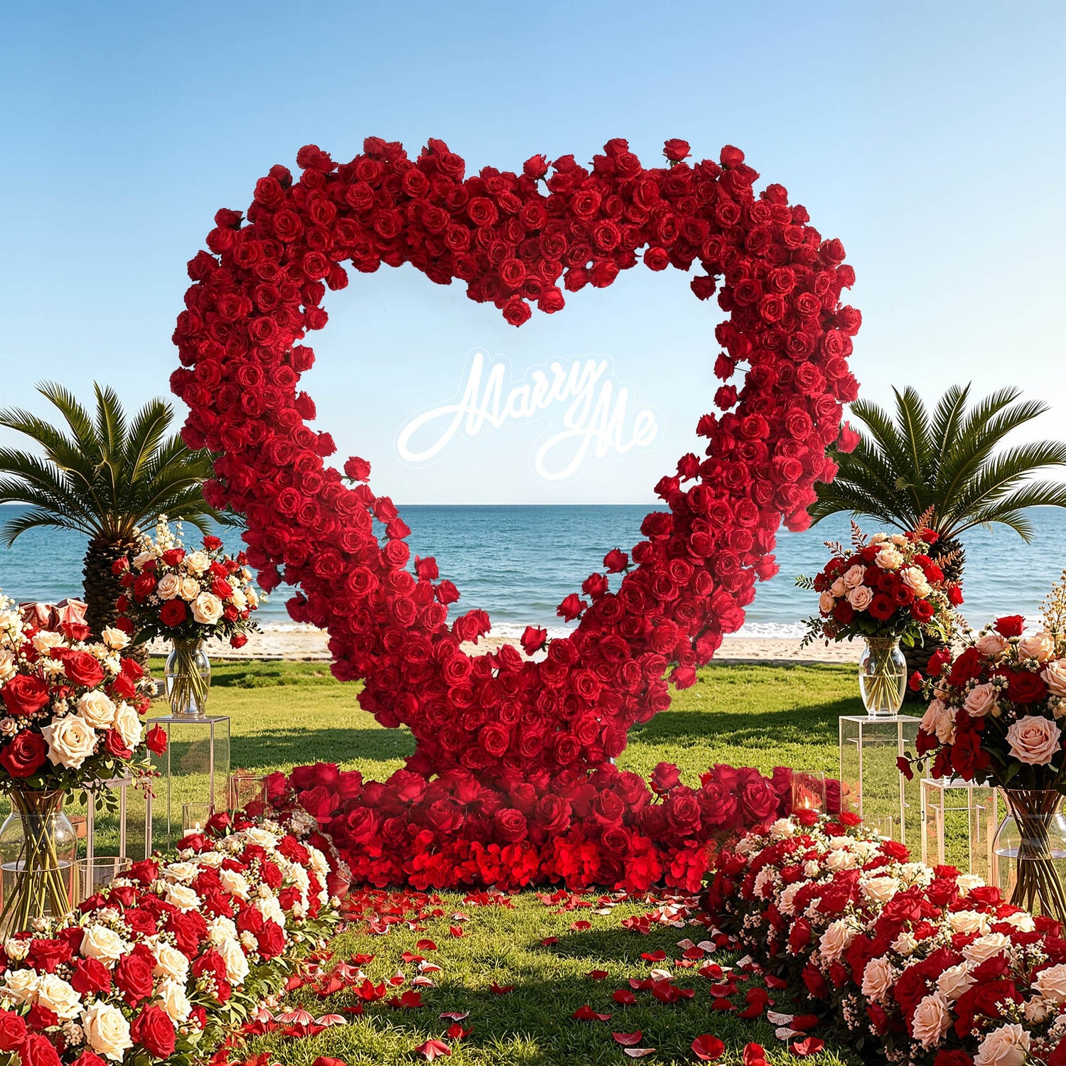 Heart-Shaped Arch – Ali Flowers