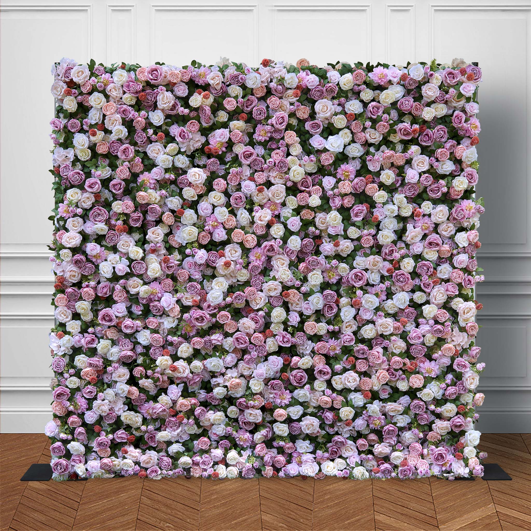Ali Flowers 5D Silk Rose Flower Panel Backdrop Wedding Stage Decorativ
