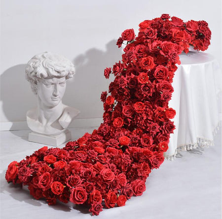 Artificial Flower Table Runners for Wedding Decoration – Ali Flowers